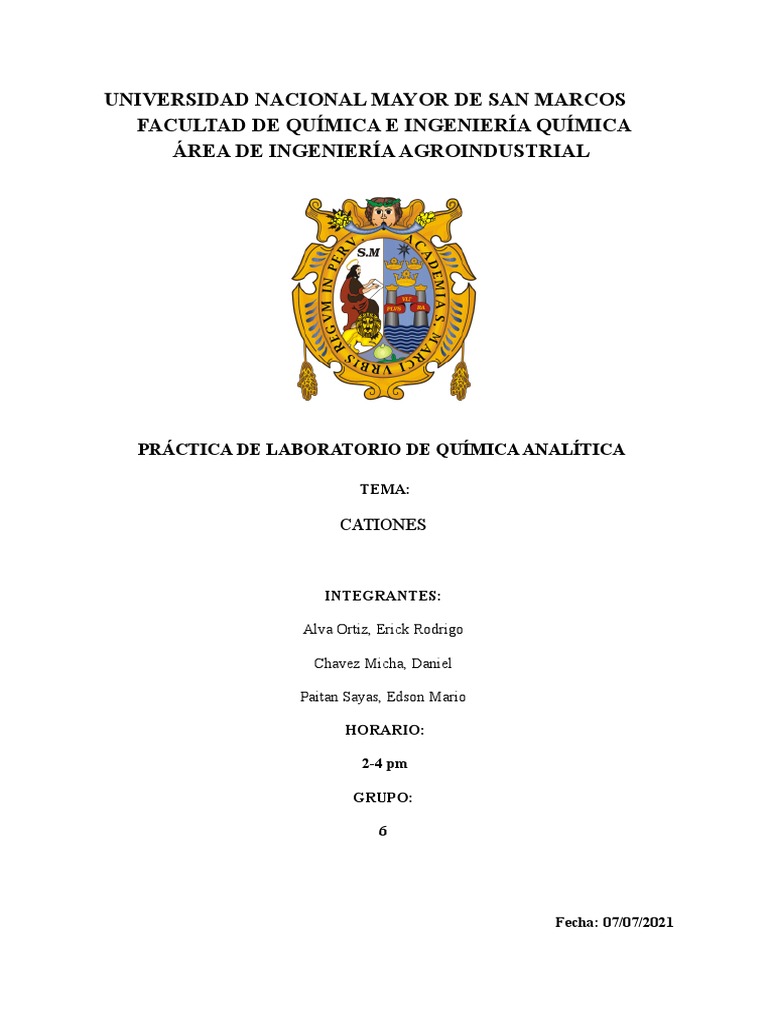 REPORTE 4 - Chavez Micha Daniel - Grupo 6 | PDF | Precipitación ...