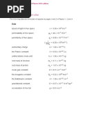 OCR A - Data - Sheet | PDF | Electronvolt | Physical Quantities