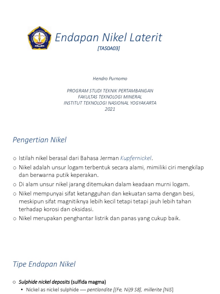 Genesa Laterit Nikel | PDF