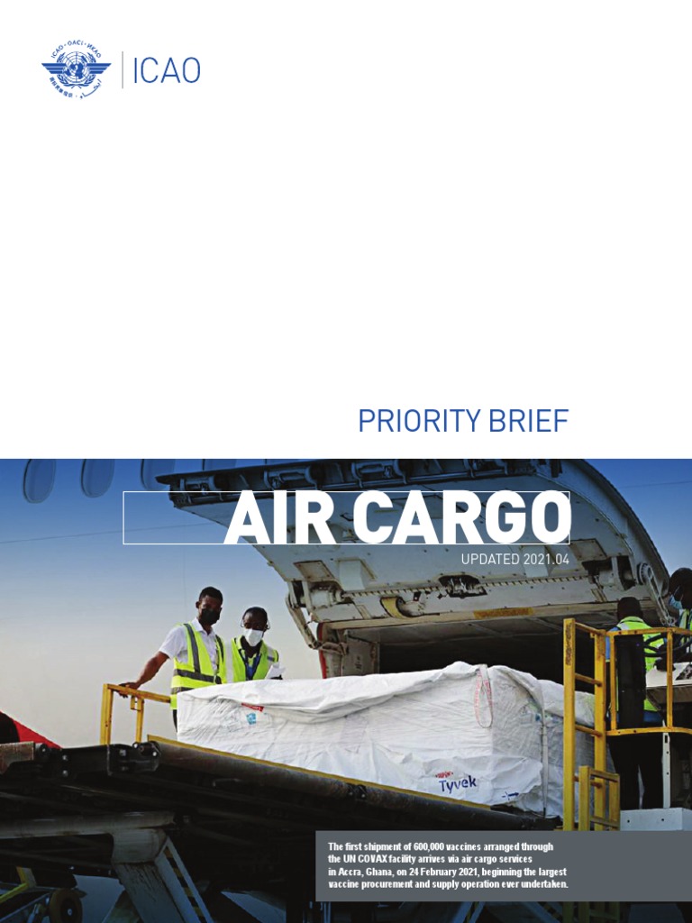 Air Cargo: Priority Brief | PDF | Transport | Economies