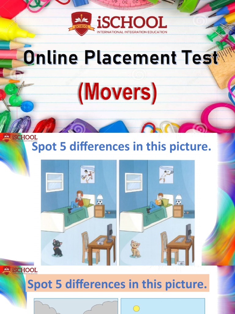 Movers Speaking Test 01 | PDF