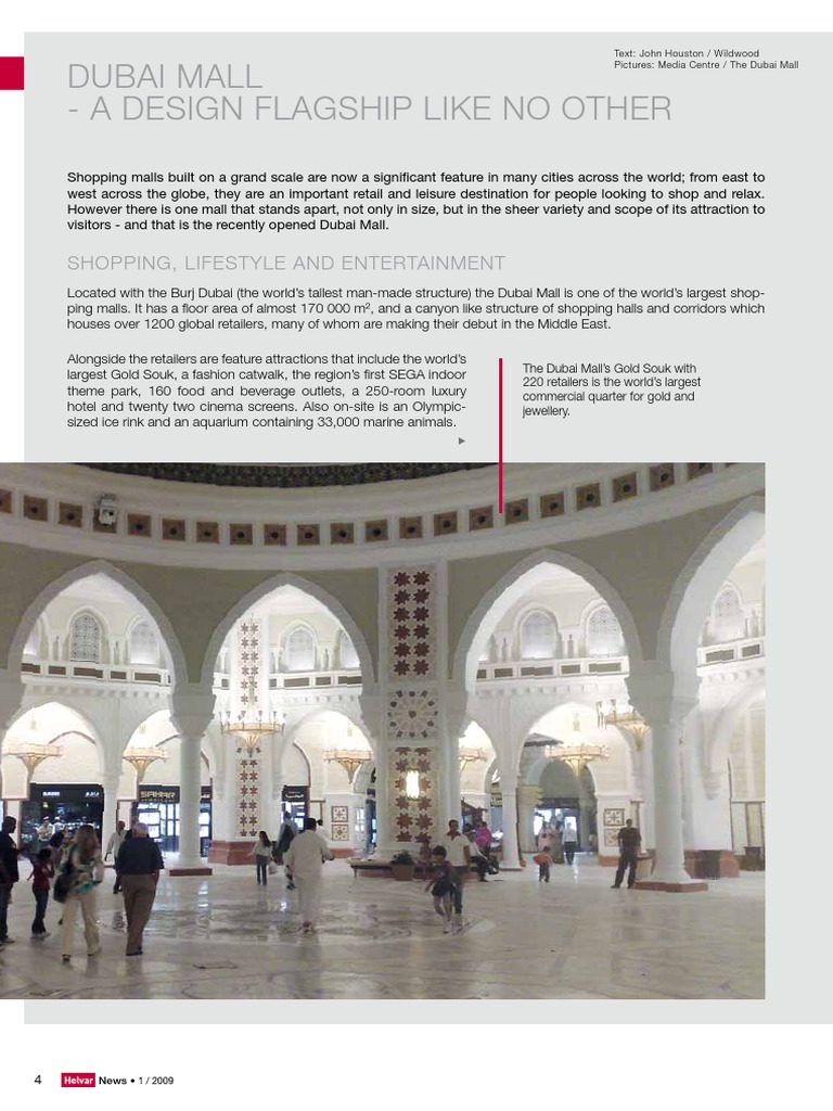 Dubai Mall - A Design Flagship Like No Other: Shopping, Lifestyle and ...