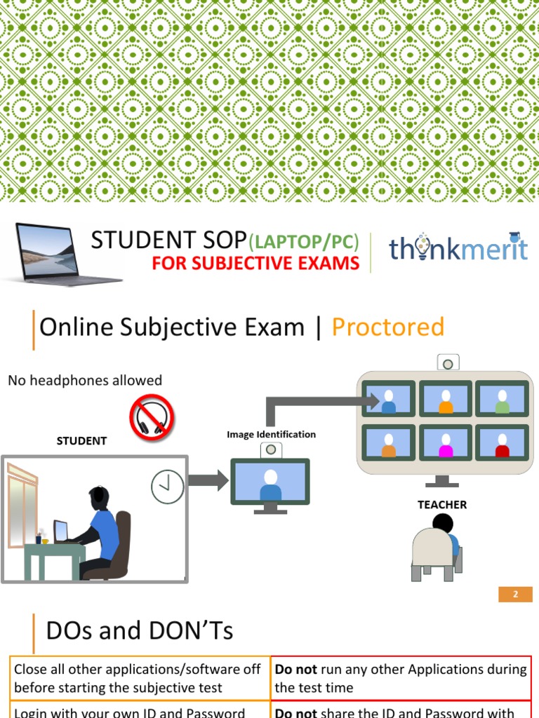 SOP For Students (Laptop) | PDF | Android (Operating System ...