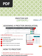 Moodle Proctoring Guide for MCQs | PDF