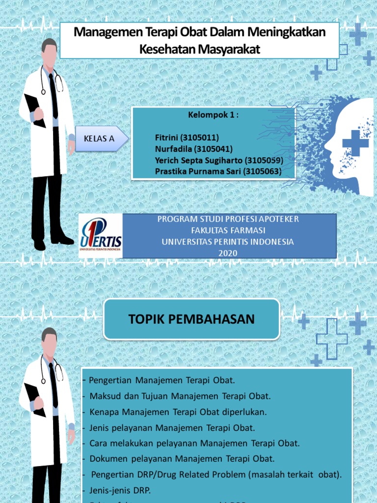 Pemantauan Terapi Obat untuk Kesehatan | PDF