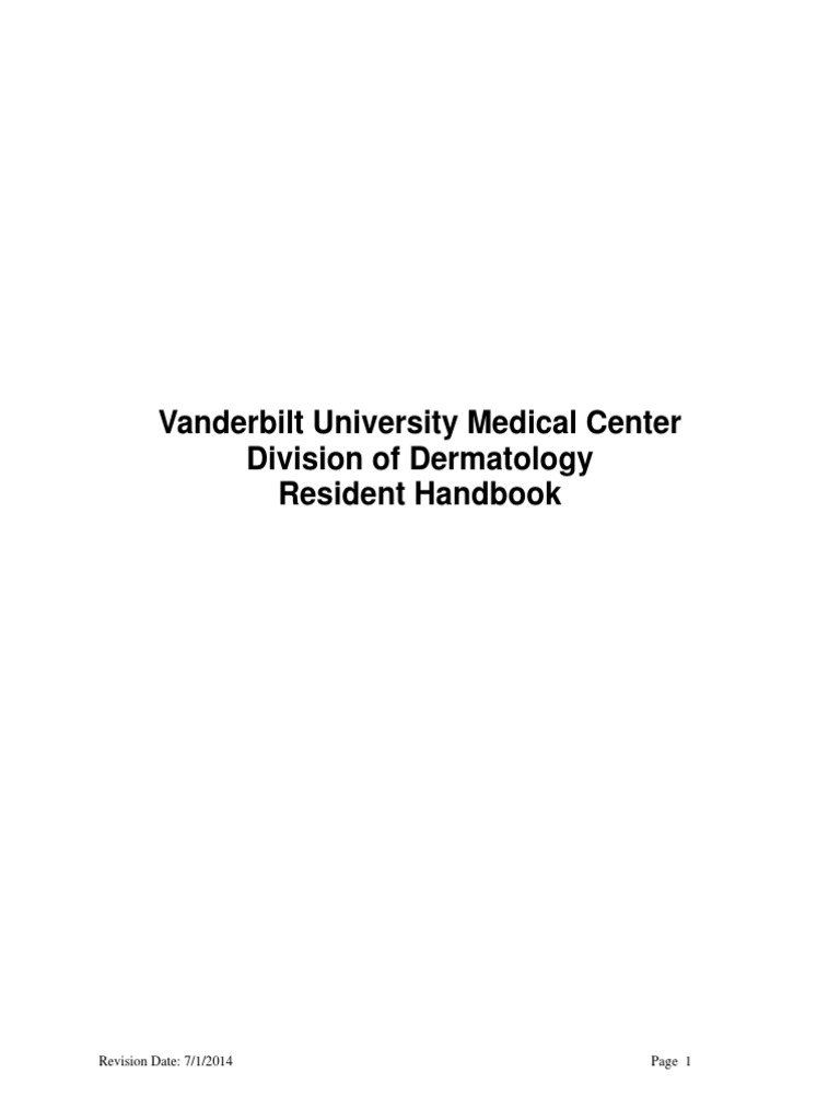 Dermatology Resident Handbook (PDFDrive) | PDF | Dermatology ...
