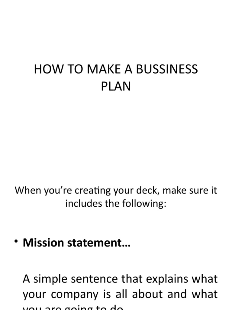 Essential Steps for a Business Plan | PDF