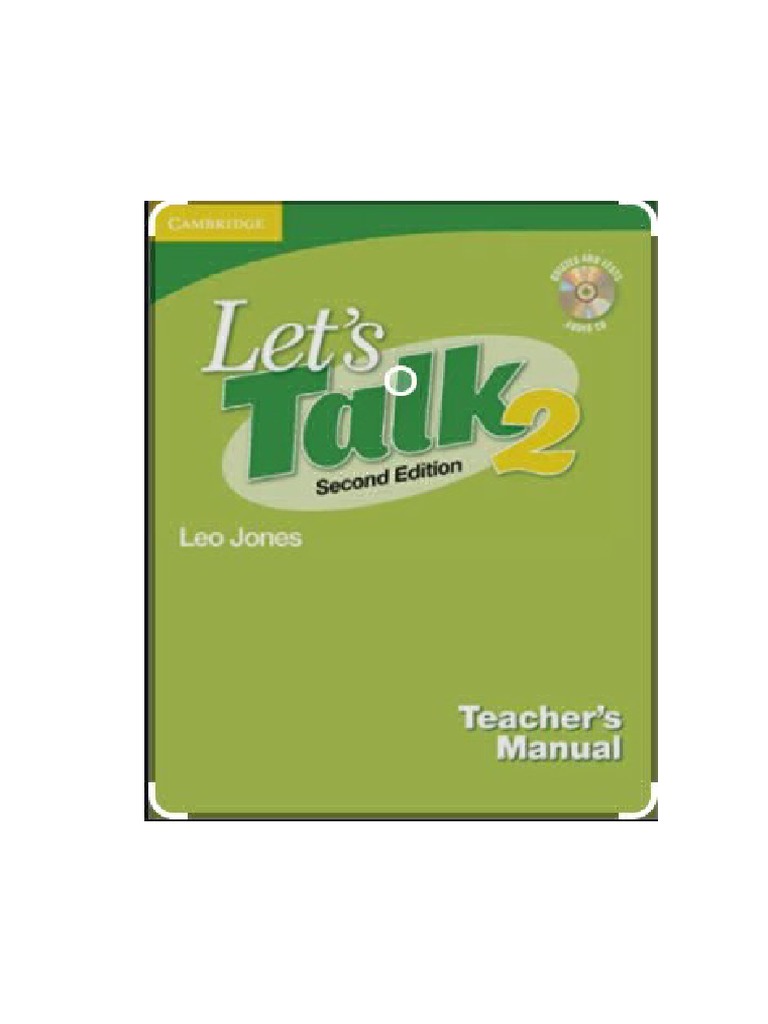 Teacher Manual Bia Let's Talk 2 | PDF