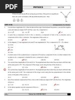 Class 11 Physics Chapter 1 VECTORS | PDF | Euclidean Vector | Velocity