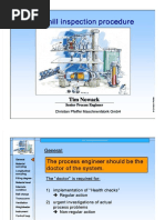 Inspection Check List (Raw Mill-I) | PDF | Mechanical Engineering ...