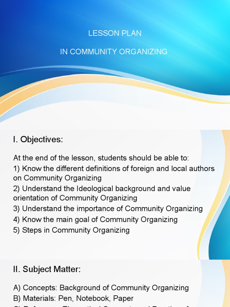 Lesson Plan | PDF | Lesson Plan | Community