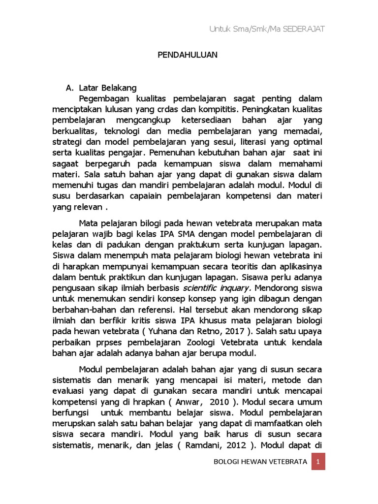 Modul Proposal | PDF