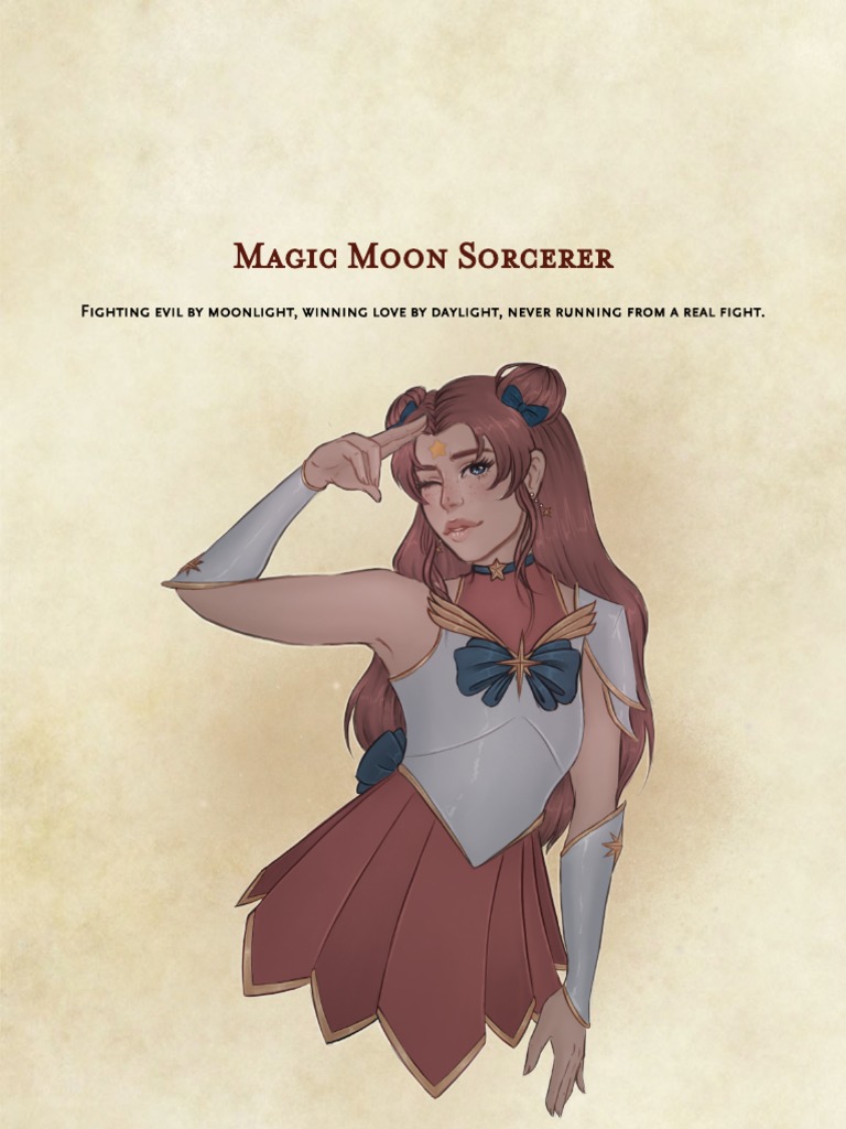 Magic Moon Sorcerer | PDF | Magician (Fantasy)
