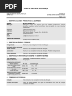 Fispq - Tinta Spray Colorgin Preto | PDF | Desperdício | Águas residuais