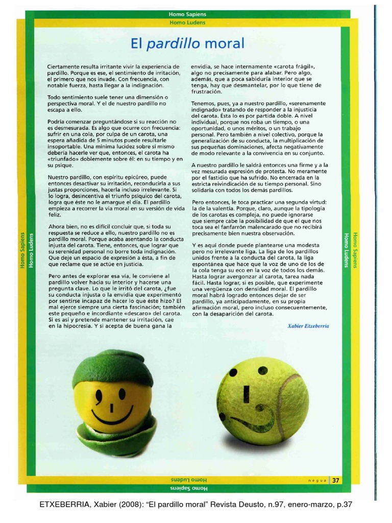 El Pardillo Moral | PDF