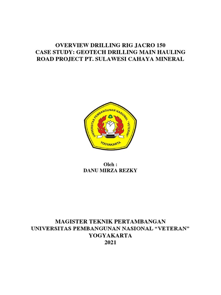 Overview Drilling Rig Jacro 150 | PDF