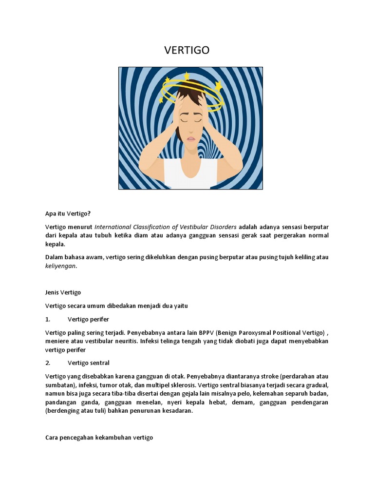 VERTIGO Edukasi | PDF