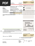 PSEG Sample Electric Bill | PDF | Cheque | Watt