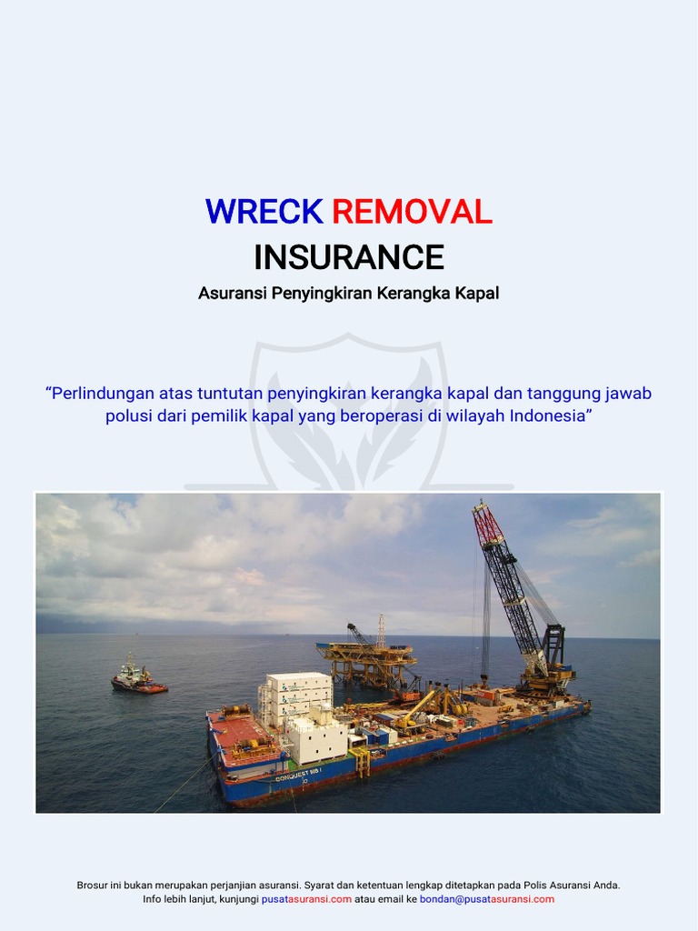 Wreck Removal Insurance Brosur | PDF