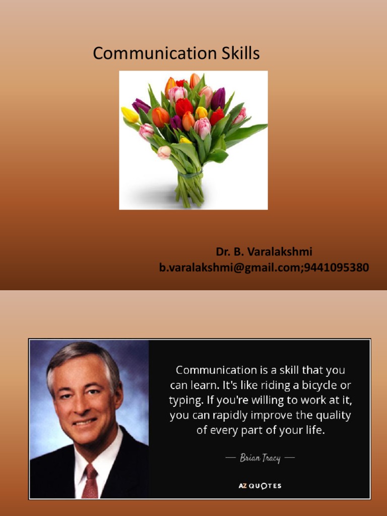 Verbal Communication Skills | PDF | Communication | Cognitive Science