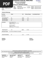 Urinalysis Report Form: Physical Examination | PDF