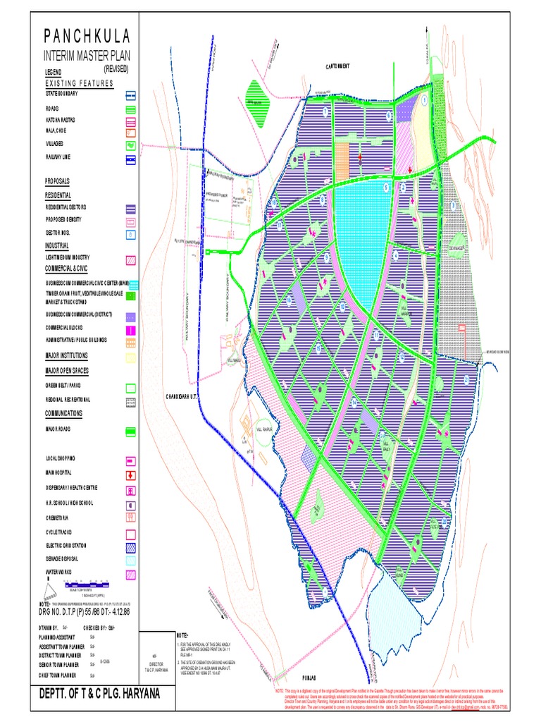 Panchkula Master Plan 2031 Overview | PDF | Leisure