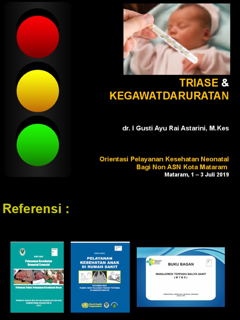 Triase & Kegawatdaruratan Anak 1-6 Juli 2019 | PDF