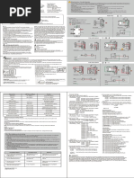 Danfoss Warning Codes | PDF | Electric Motor | Mains Electricity