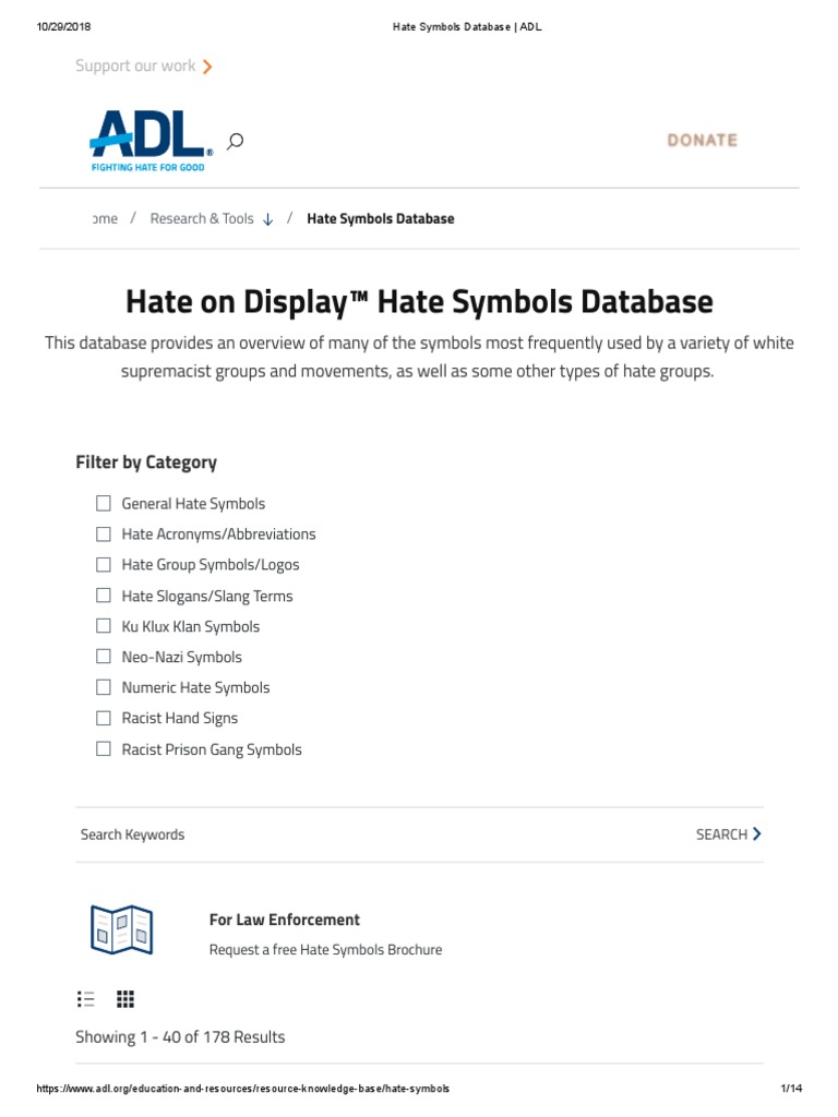 Tree of Life - Hate Symbols Database - ADL | Download grátis PDF ...