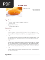 TLE Appetizer Making Scoresheet (Rubrics) | PDF | Cooking | Taste