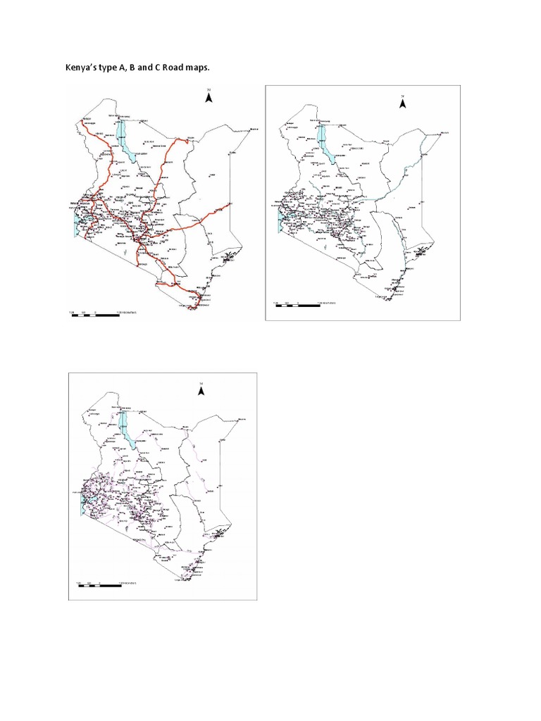 Additional Kenya Road Network Information | PDF | Road | Road Surface