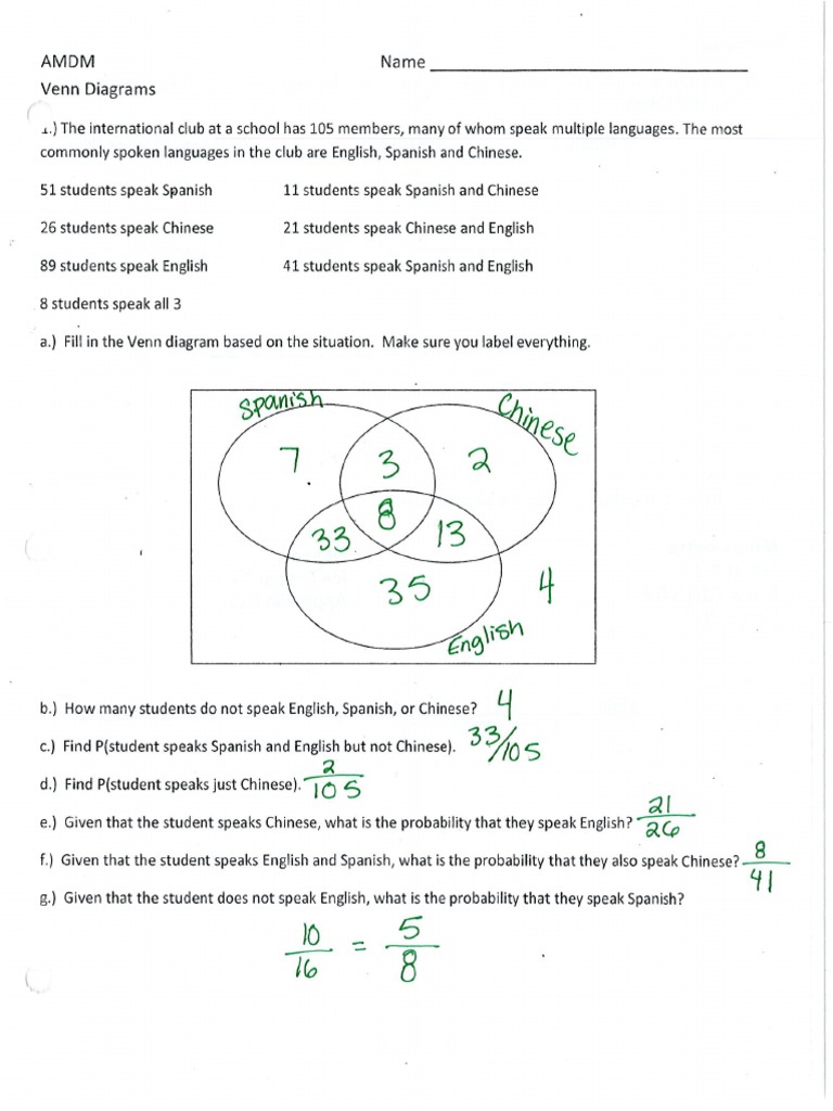 2.5 - Practice Key Amdm | PDF