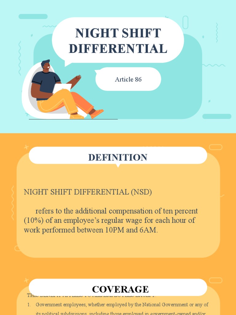 Night Shift Differential Explained | PDF | Shift Work | Overtime