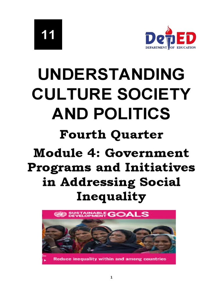 Ucsp Q4M4 | PDF | Social Inequality | Discrimination & Race Relations