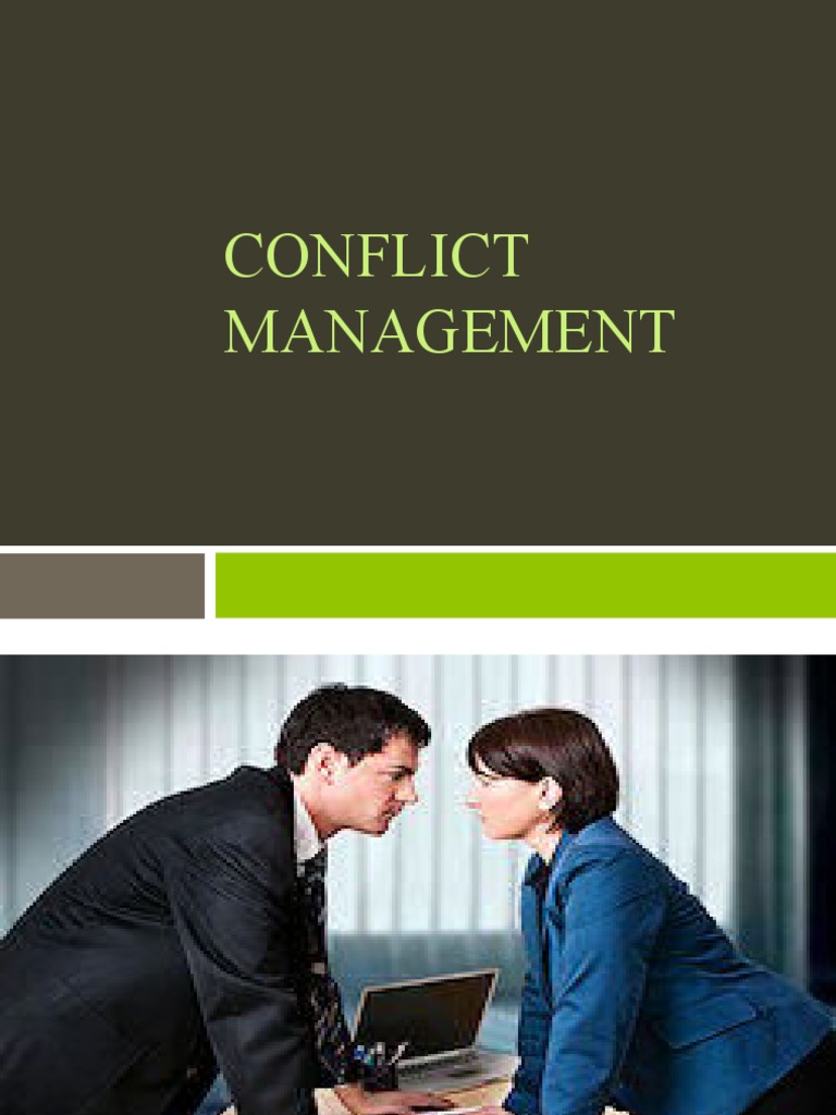 Conflict Management | PDF