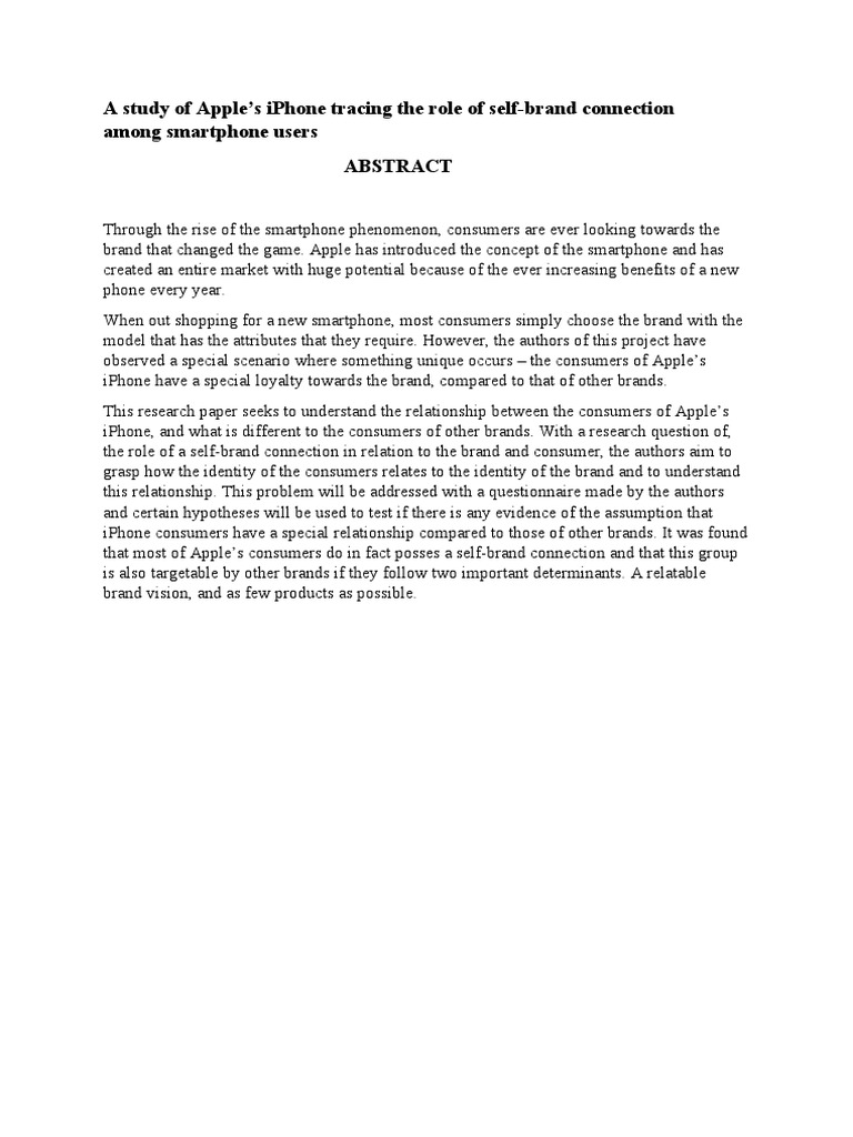 A Study of Apple | PDF