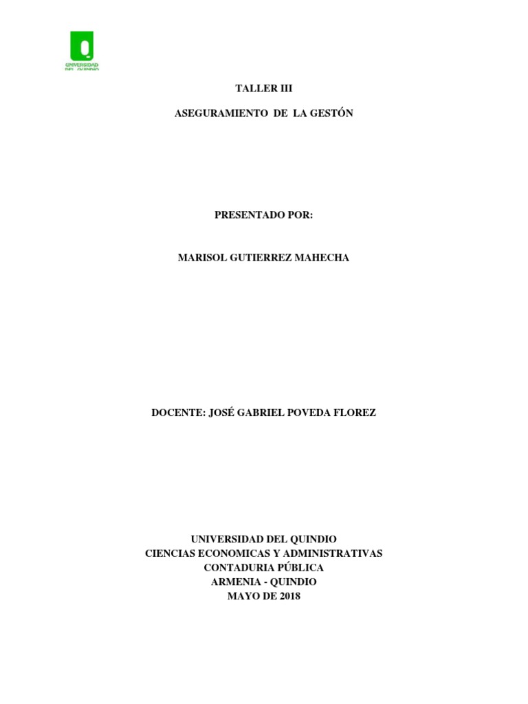 Formulacion de Controles Correctivos y Preventivos en Las ...