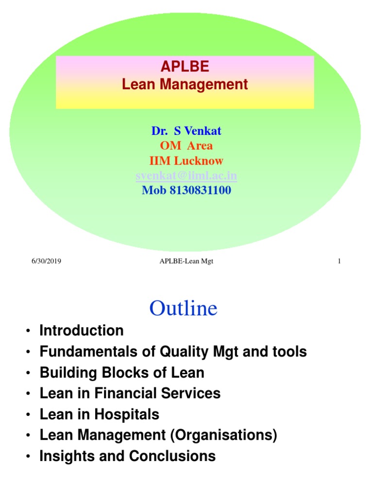 Lean Management | PDF | Lean Manufacturing | Inventory