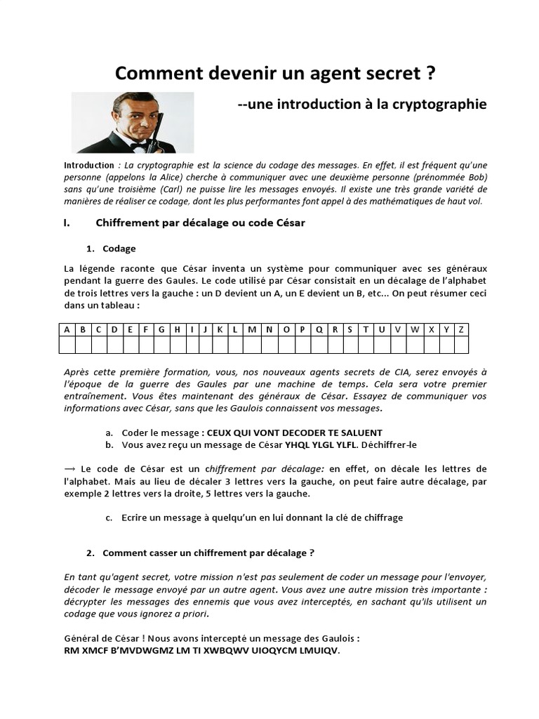 Cryptographie VSG | PDF | Public-key cryptography | Cryptage