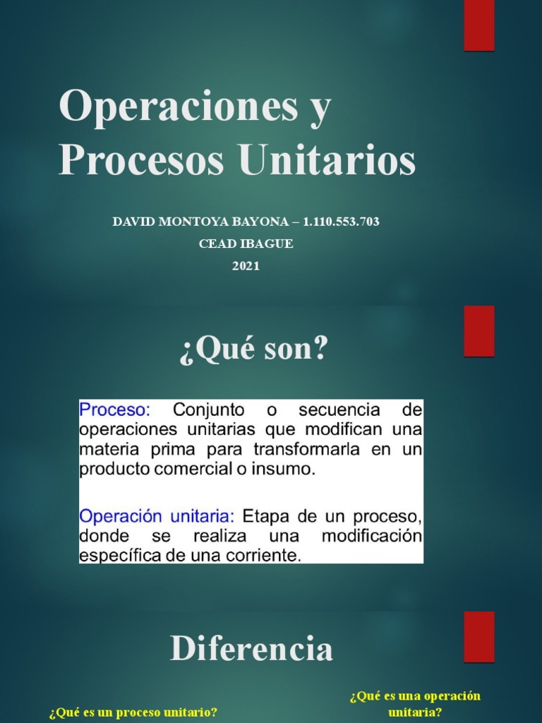 Operaciones y Procesos Unitarios | PDF | Jabón | Química