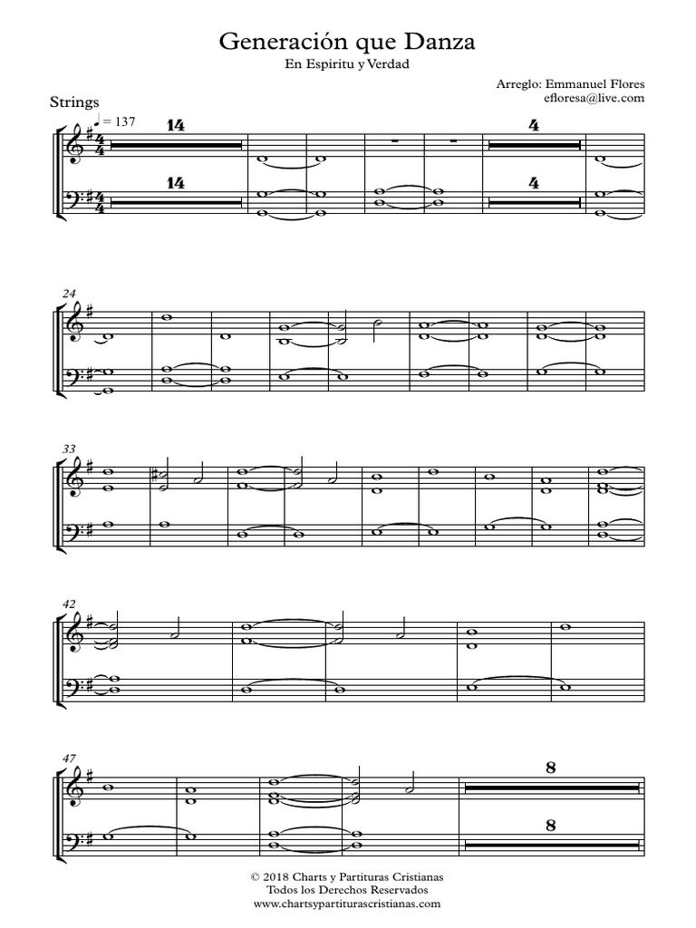 Generacion Que Danza - Strings | PDF