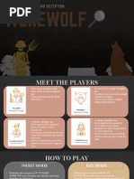 Werewolf Print & Play Edition - Full Deck PDF | PDF | Leisure | Sports
