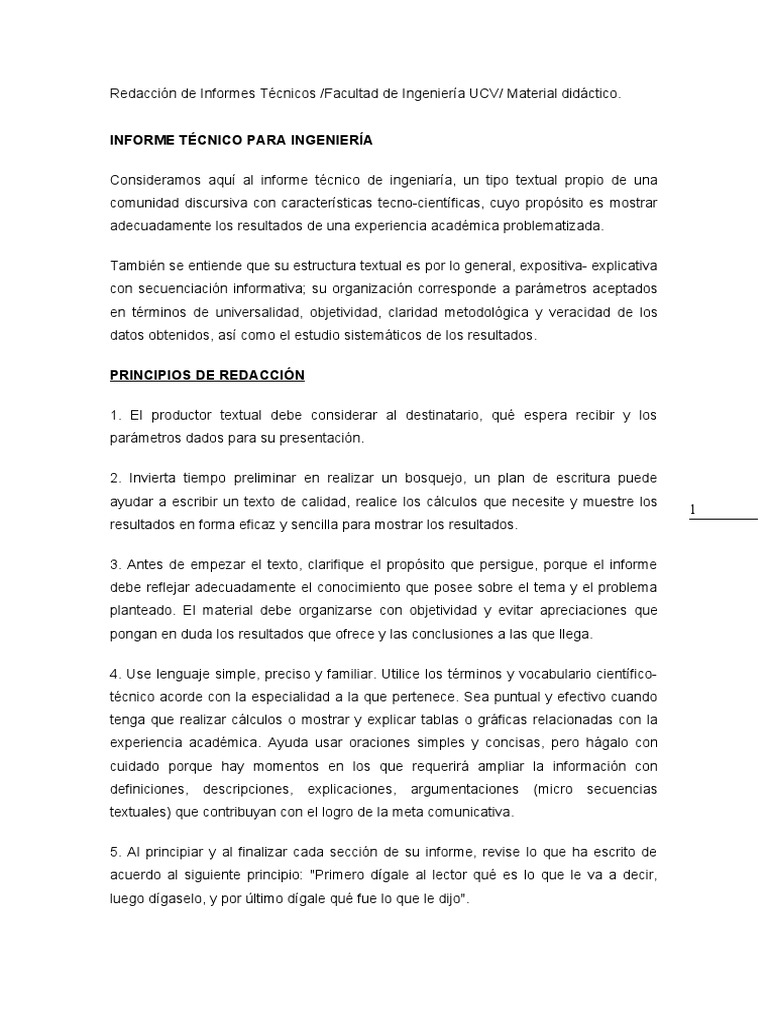 Guía para La Redacción de Informes (2019) | PDF | Medición | Teoría