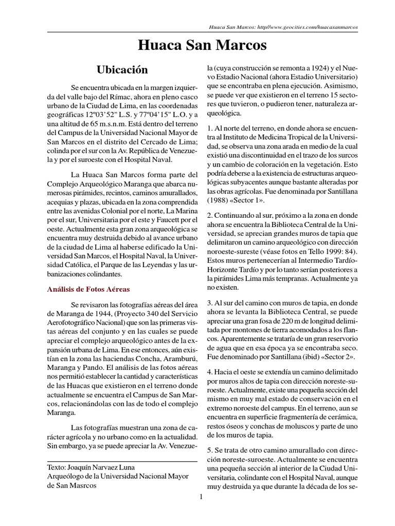 Maranga Lima | PDF | Lima | Pirámide