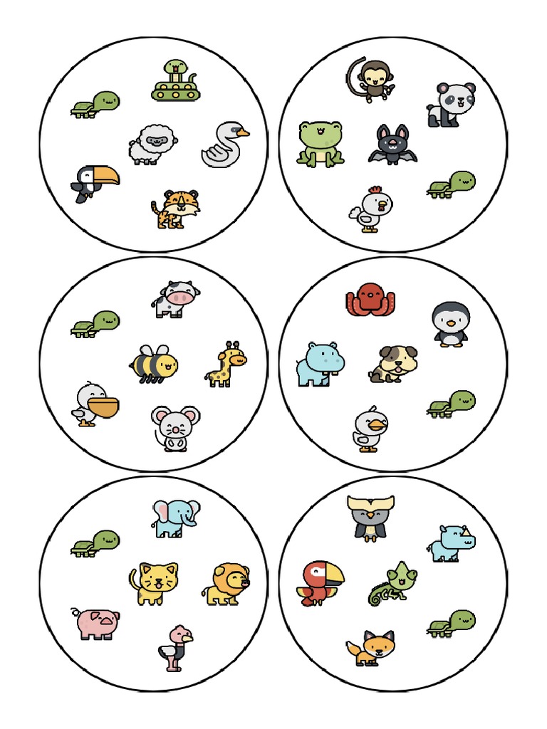 Dobble Animales | PDF