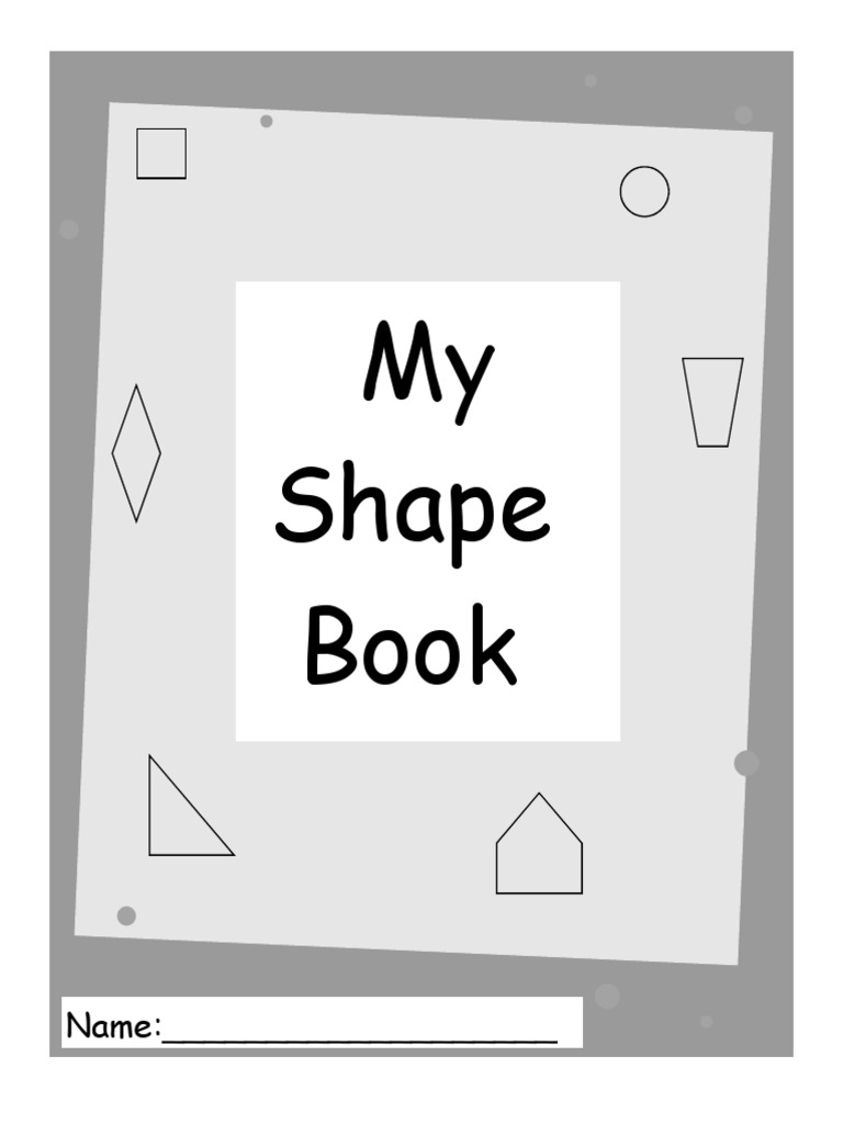 My Shape Book | PDF | Teaching Methods & Materials | Home & Garden
