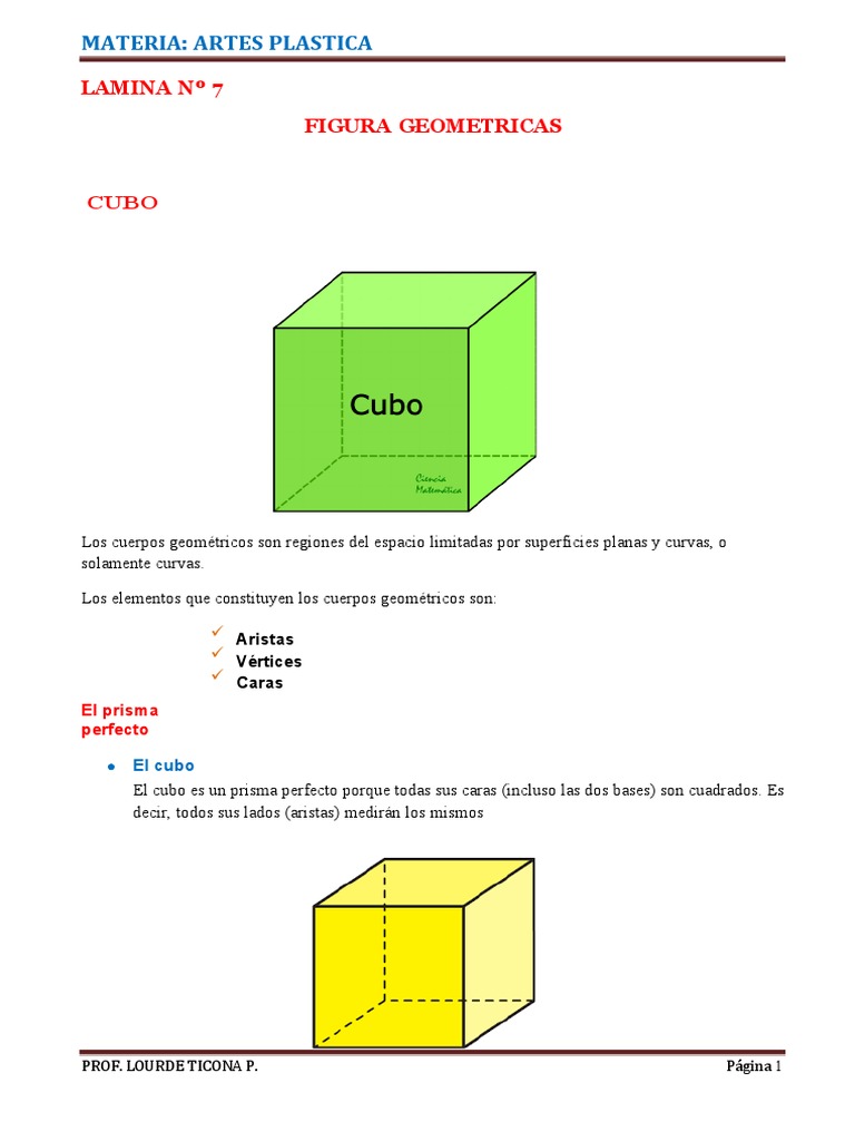 Construcción de un cubo: pasos para entender y representar un prisma ...