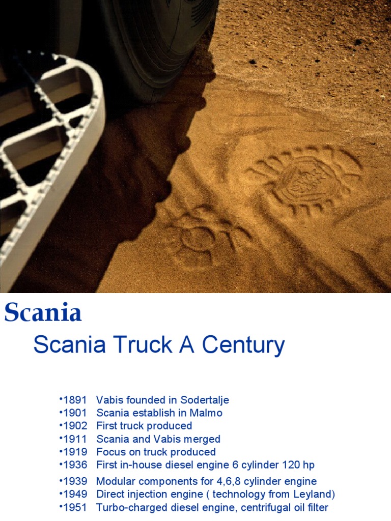 Scania Truck History and Specifications | PDF | Clutch | Transmission ...