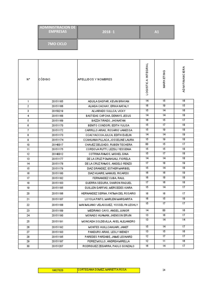 Student Performance Report | PDF