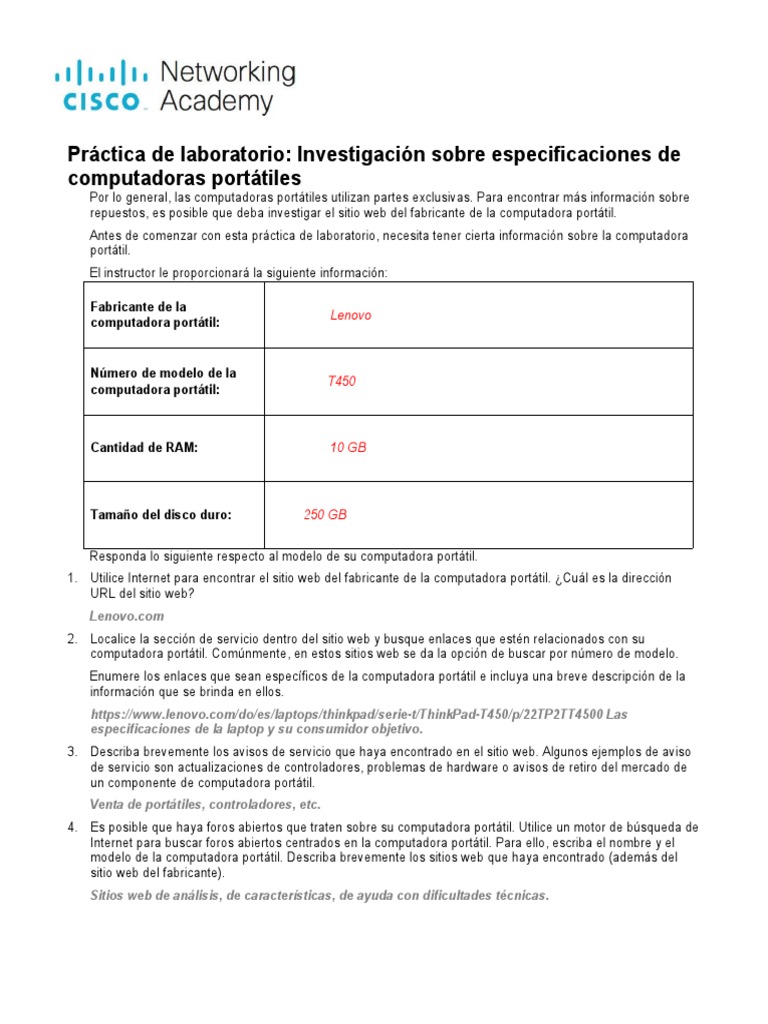 Cuestionario sobre computadoras portátiles | PDF | Negocios